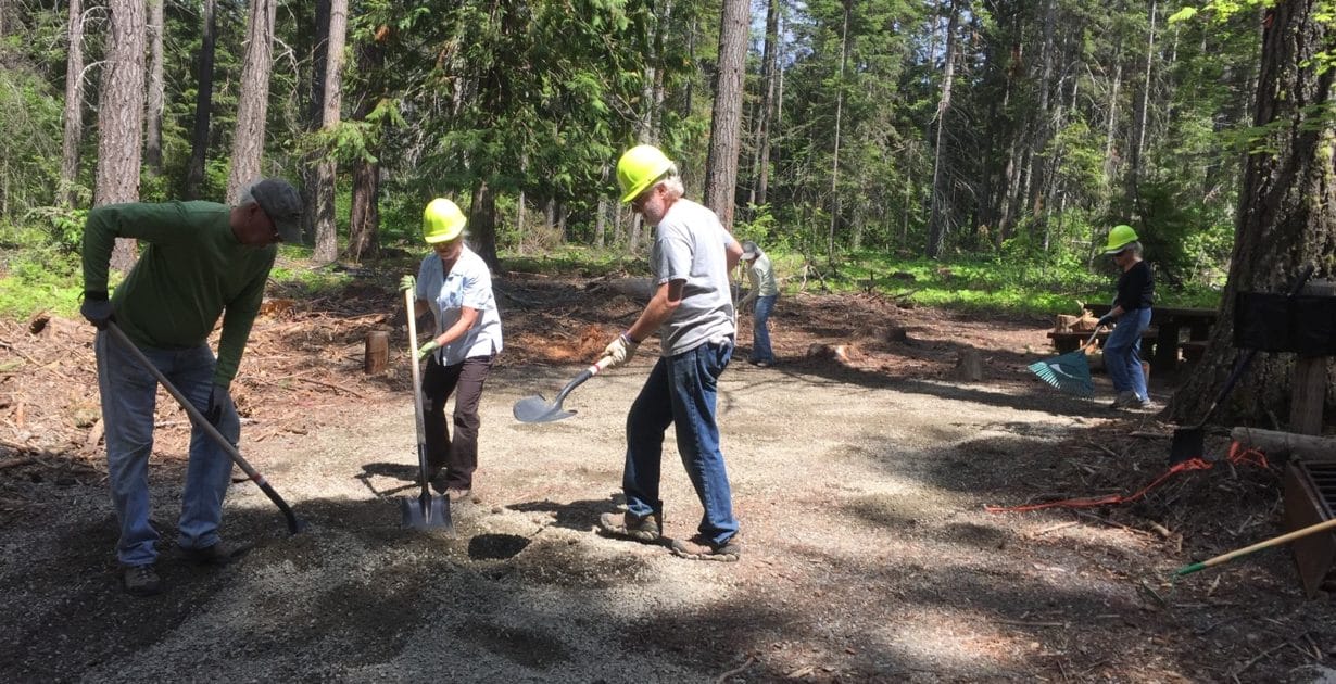 Plant a tree at Wish Poosh Campground - Mountains To Sound Greenway Trust